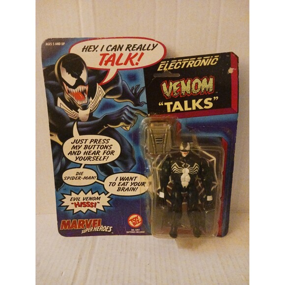 Toy Biz | Toys | 991 Vintage Marvel Talking Venom Action Figure Toy Biz ...